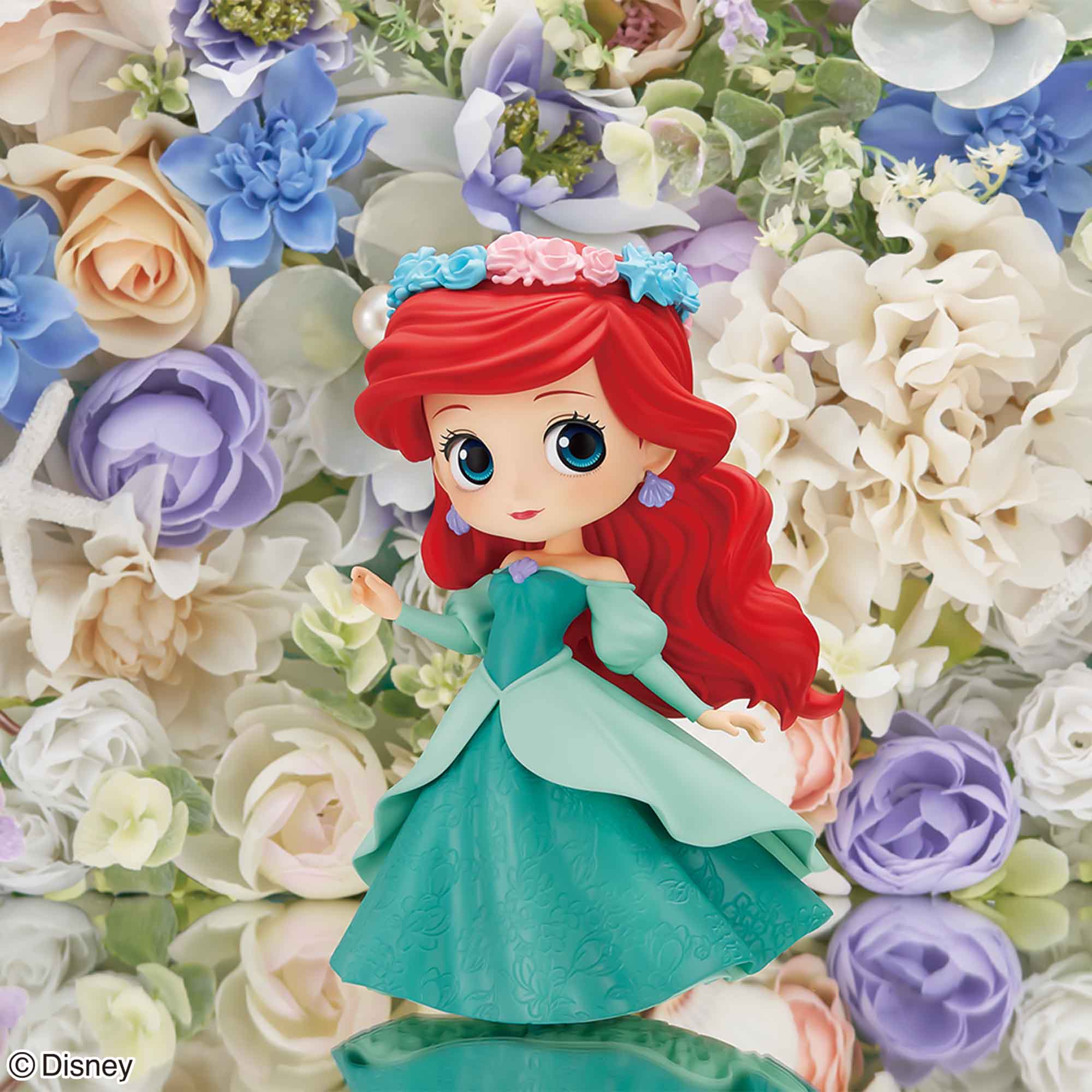Q posket Disney Characters flower style -Ariel-│株式会社BANDAI SPIRITS（バンダイ ...